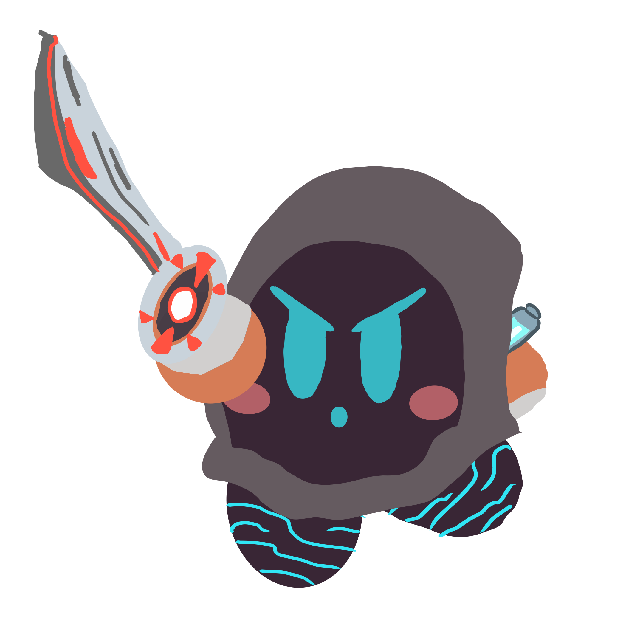 KirbyHat Dream Smasher Swordsman No. 8 & PUCK – Source Gaming
